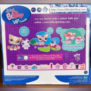 Littlest Pet Shop | Toys | Littlest Lps Vip Friends Cat And Butterfly ...